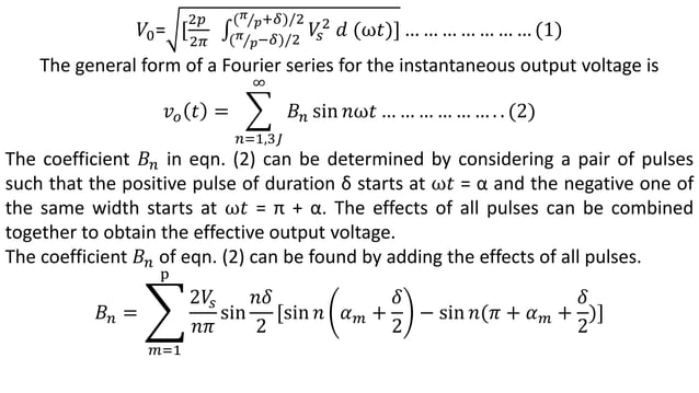 Chapter-1 PE-II, Voltage Source Inverters and Current Source Inverters | PPTX