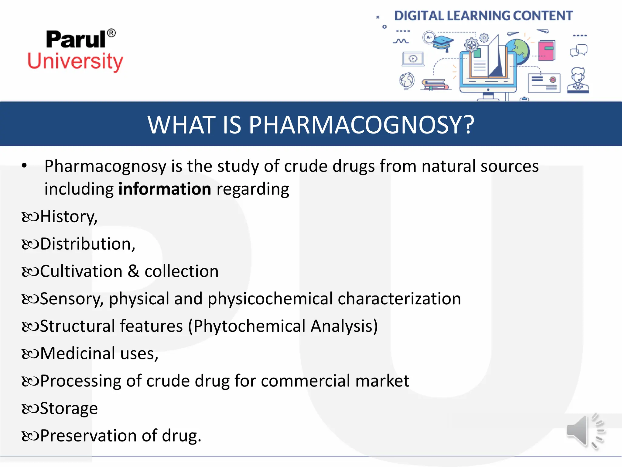chapter -1 pharmacognosy bpharm 4th sem cognosy | PPTX