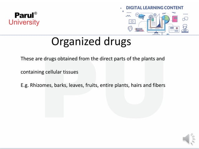 chapter -1 pharmacognosy bpharm 4th sem cognosy | PPTX