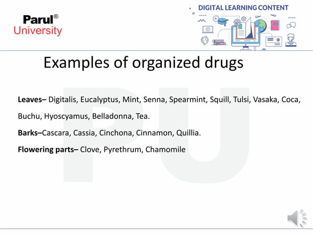 chapter -1 pharmacognosy bpharm 4th sem cognosy | PPTX