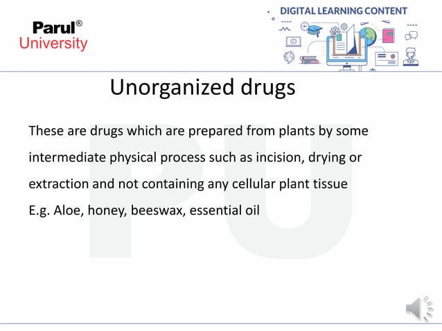 chapter -1 pharmacognosy bpharm 4th sem cognosy | PPTX