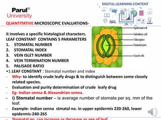 chapter -1 pharmacognosy bpharm 4th sem cognosy | PPTX