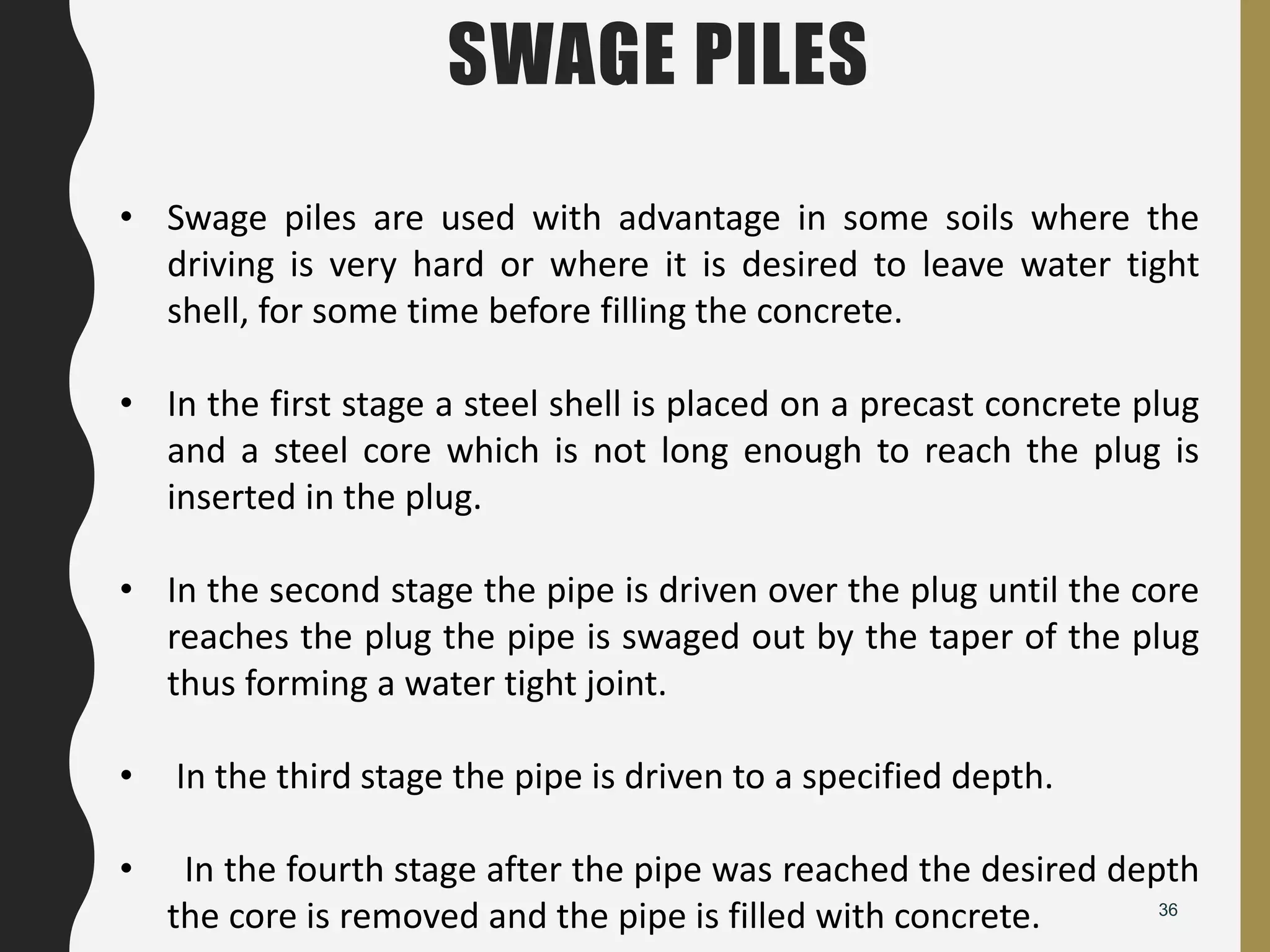 Chapter 1 PILE FOUNDATIONS | PPTX