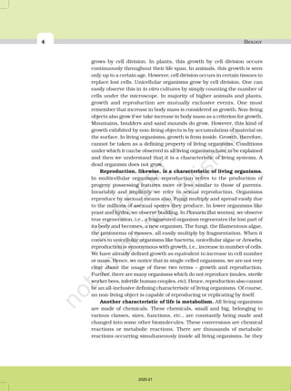 Chapter 1 the living world | PDF