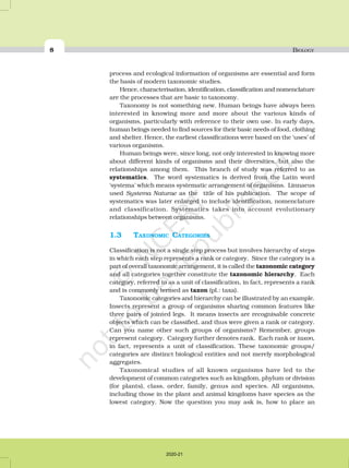 Chapter 1 the living world | PDF