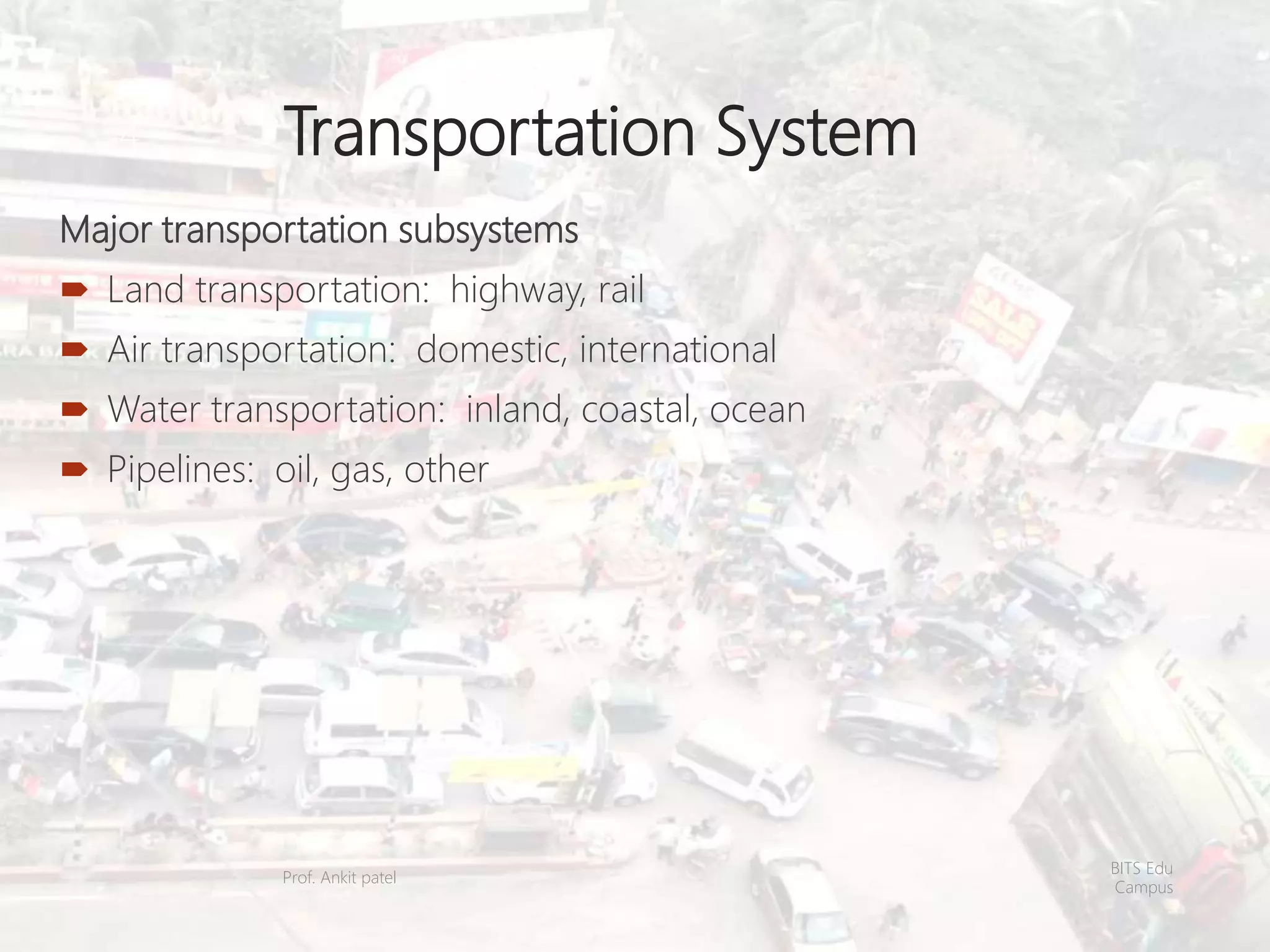 Chapter 1 traffic characterstics | PPTX