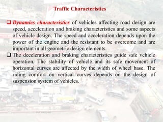 Chapter 1 traffic characterstics | PPTX