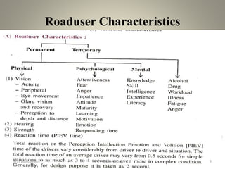 Chapter 1 traffic characterstics | PPTX