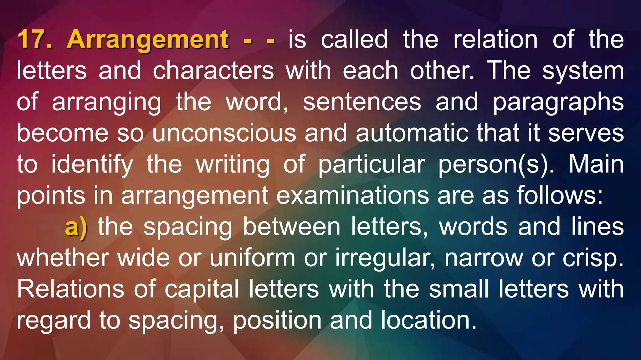 CHAPTER-2-1 question documents examination | PPTX