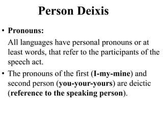 deixis-and-distance | PPTX