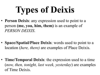 deixis-and-distance | PPTX