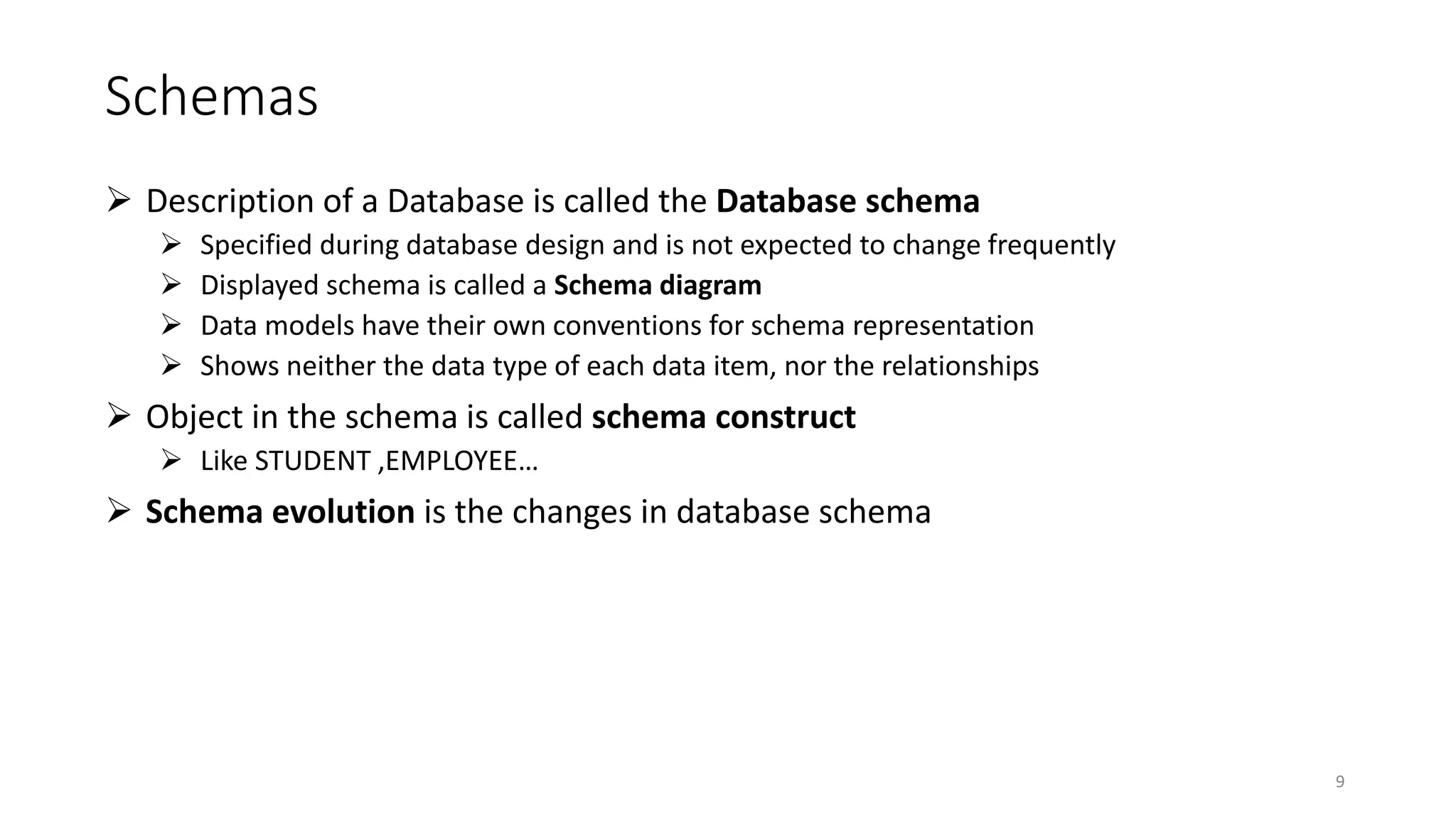 Fundamentals Of Database System Database System Concepts And Architecture Ppt