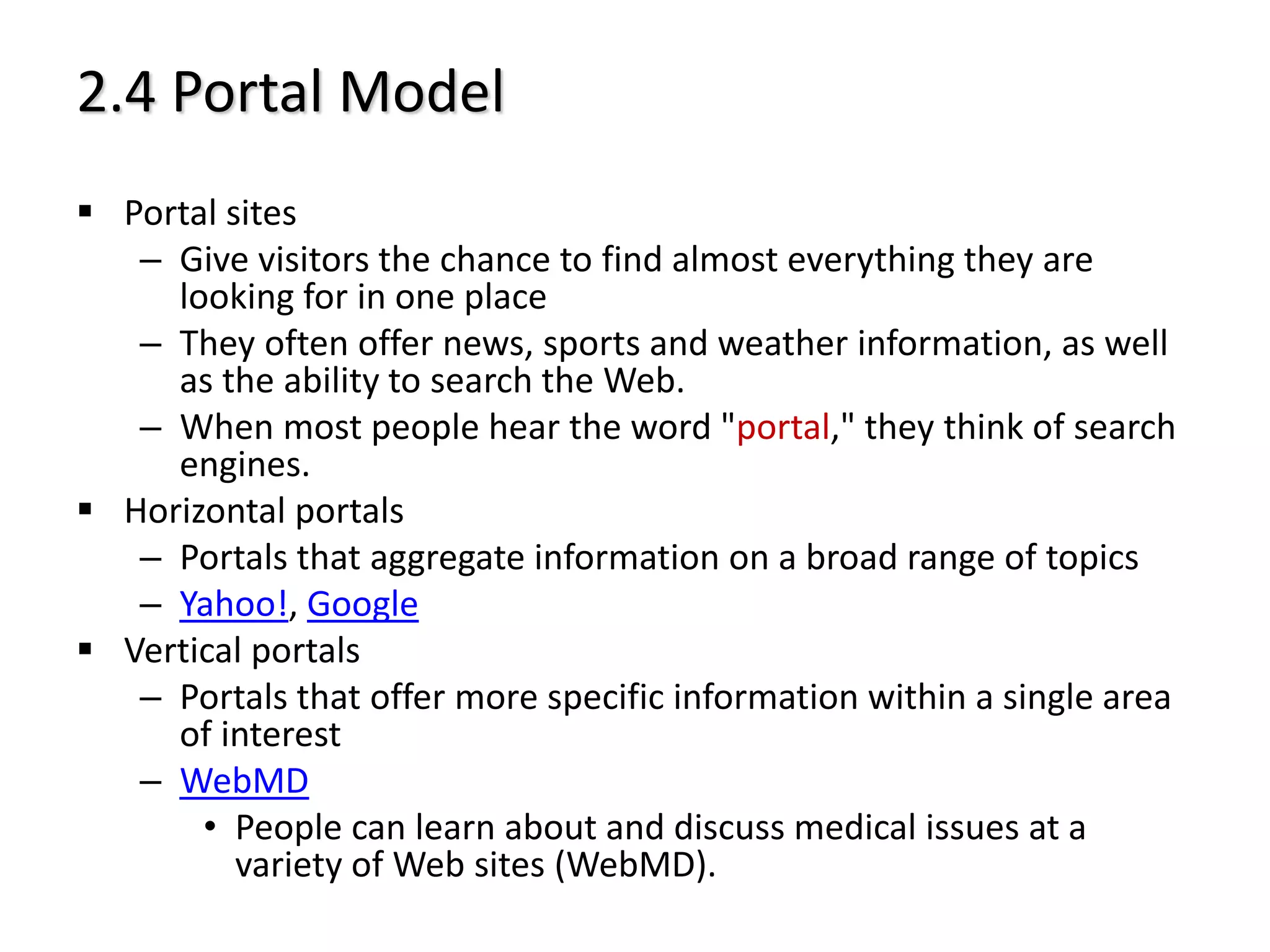 E-Commerce Programming - "Chapter 2: e-Business Models" | PPT