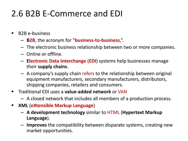 E-Commerce Programming - "Chapter 2: e-Business Models" | PPT