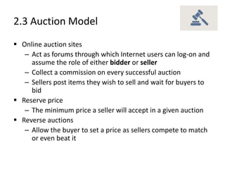 E-Commerce Programming - "Chapter 2: e-Business Models" | PPTX