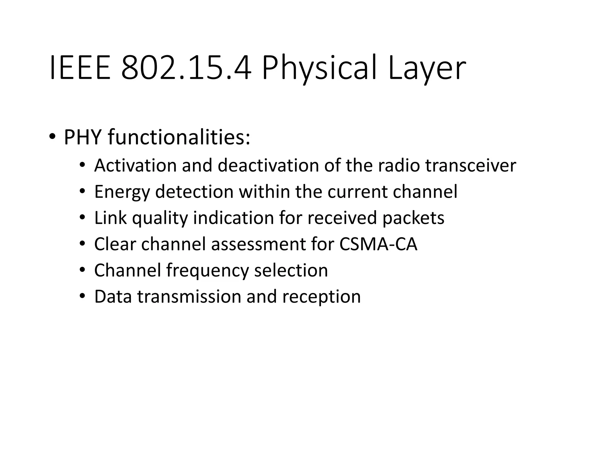 IoT Control Units and Communication Models | PPTX