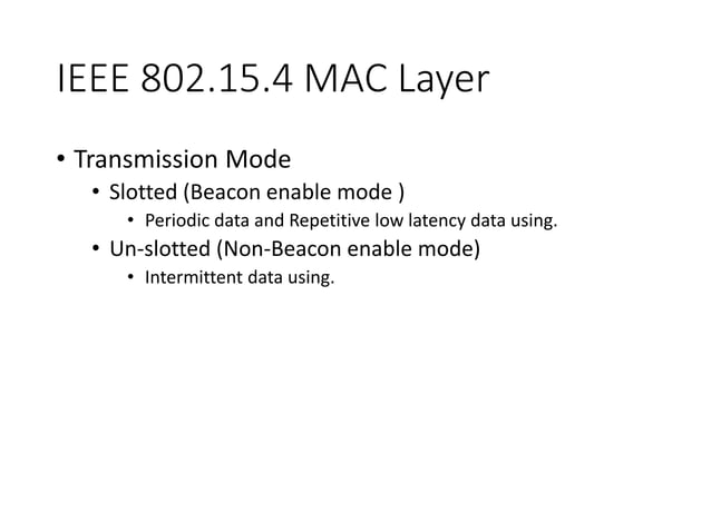 IoT Control Units and Communication Models | PPTX