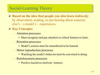 Foundations of Individual Behavior | PPT