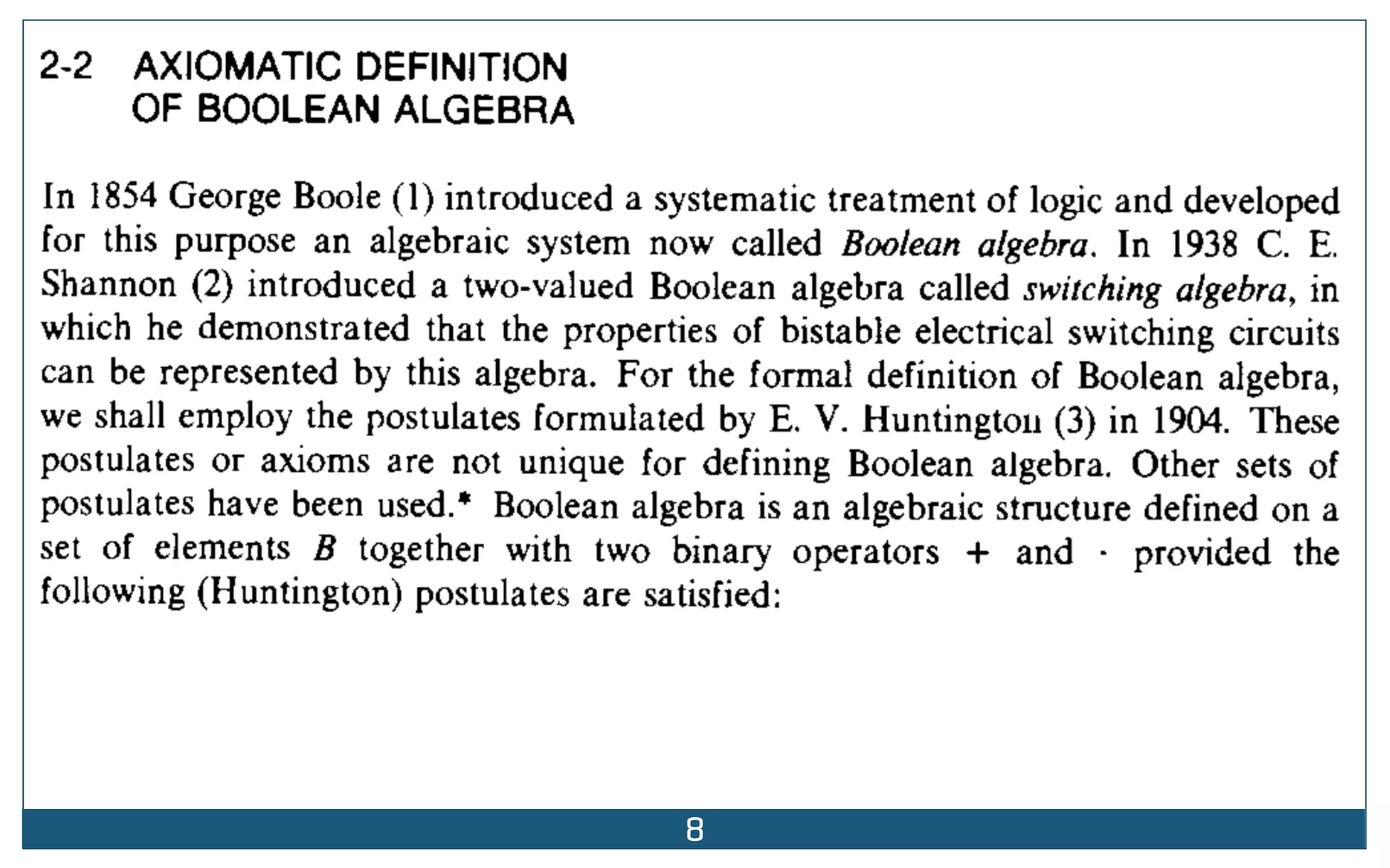 Chapter 2 Boolean Algebra And Logic Gates Pdf Physics Science