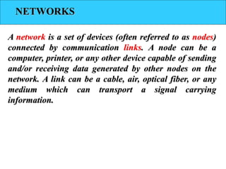 Introduction to Computer Networks | PPT