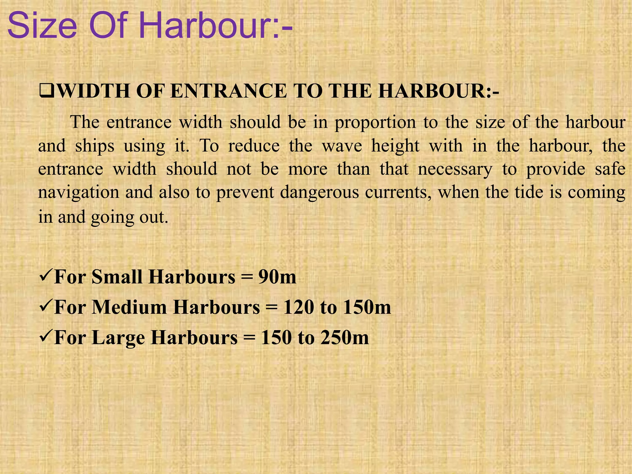 CHAPTER - 2. HARBOUR PLANNING.pptx
