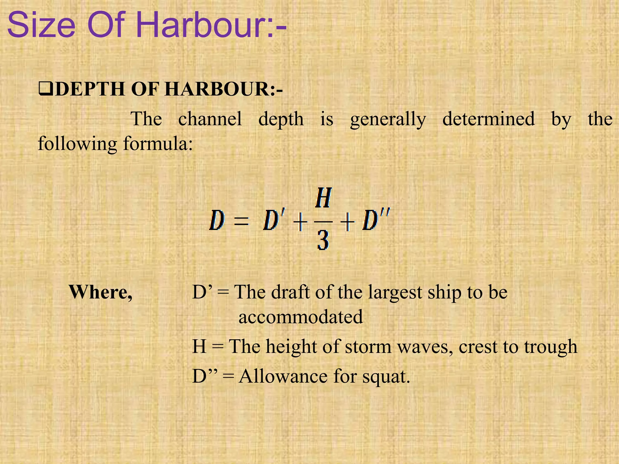 CHAPTER - 2. HARBOUR PLANNING.pptx