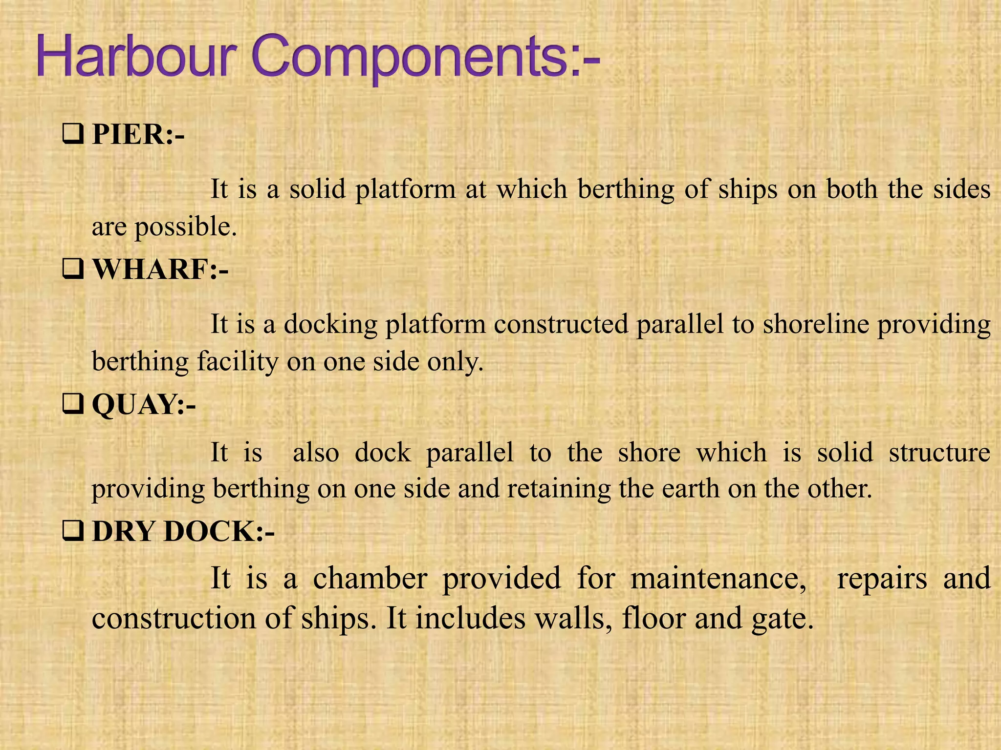 CHAPTER - 2. HARBOUR PLANNING.pptx