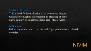 Biochemistry Chapter -2 Carbohydrates ppt | PPTX