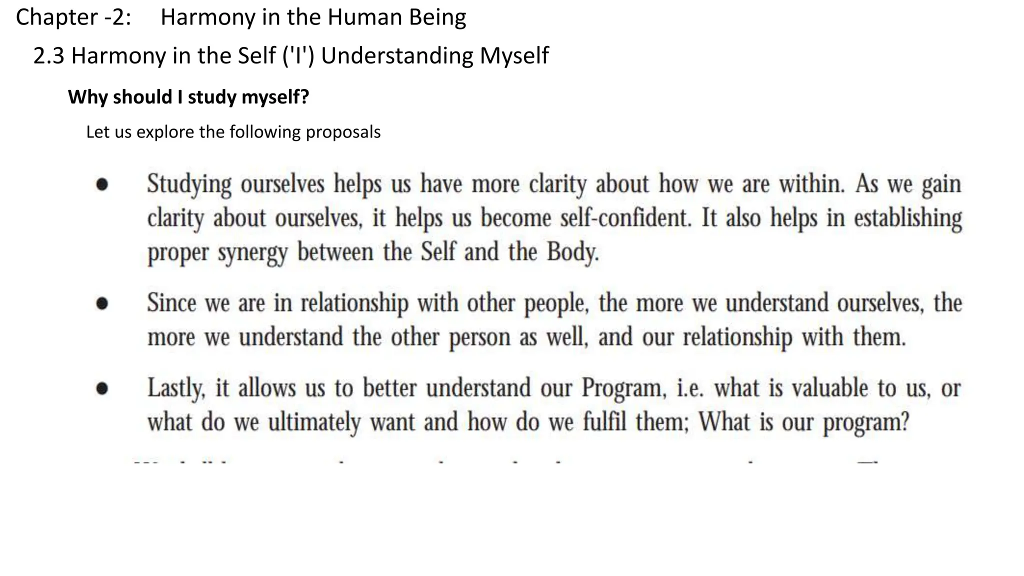 UNIVERSAL HUMAN VALUES -Harmony in the Human Being | PPTX