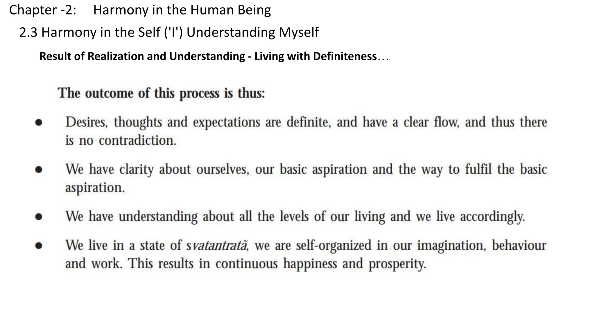 UNIVERSAL HUMAN VALUES -Harmony in the Human Being | PPTX