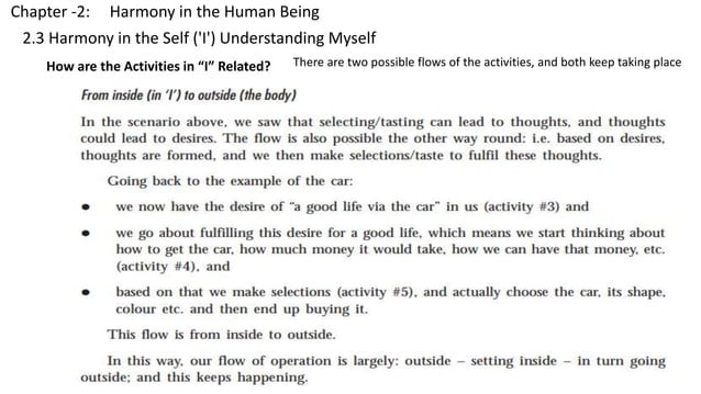 UNIVERSAL HUMAN VALUES -Harmony in the Human Being | PPTX