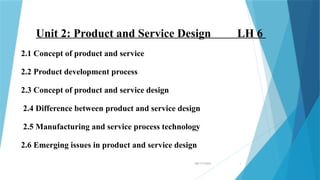 Chapter-2 PRODUCT & SERVICE DESIGN..pptx