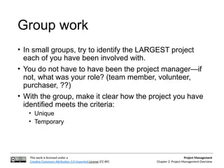 Project Management Introduction (Vol0001) | PPTX