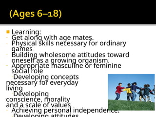 The Stages of Development and Development Tasks | PPT