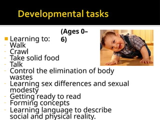 The Stages of Development and Development Tasks | PPT
