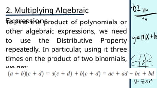 Chapter 2 Algebraic Expression. Adding and Subtracting Polynomials | PPTX