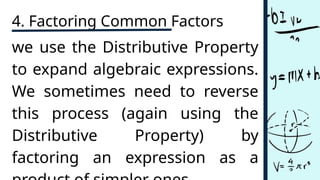 Chapter 2 Algebraic Expression. Adding and Subtracting Polynomials | PPTX