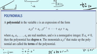 Chapter 2 Algebraic Expression. Adding and Subtracting Polynomials | PPTX
