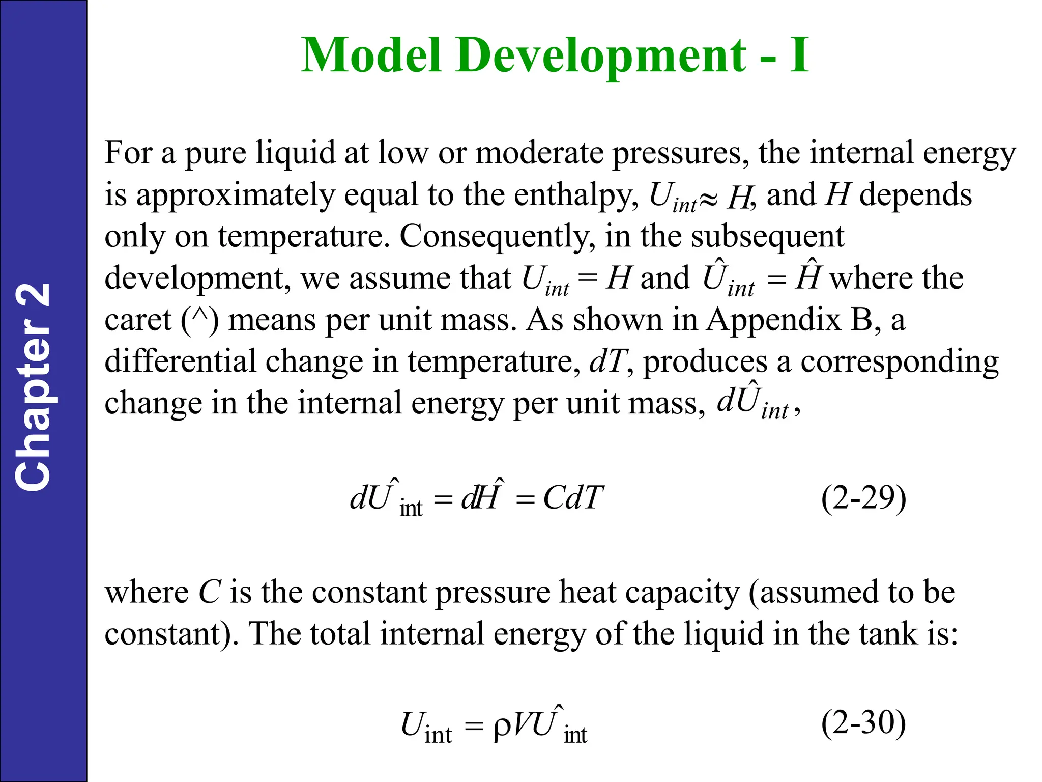 Chapter-2: Theoretical model of chemical process | PDF