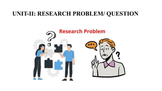 RESEARCH PROBLEM, OBJECTIVES, OPERATIONAL DEFINITIONS | PPTX