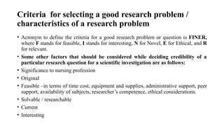 RESEARCH PROBLEM, OBJECTIVES, OPERATIONAL DEFINITIONS | PPTX