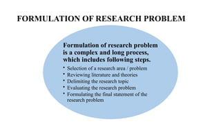 RESEARCH PROBLEM, OBJECTIVES, OPERATIONAL DEFINITIONS | PPTX