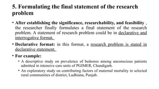 RESEARCH PROBLEM, OBJECTIVES, OPERATIONAL DEFINITIONS | PPTX