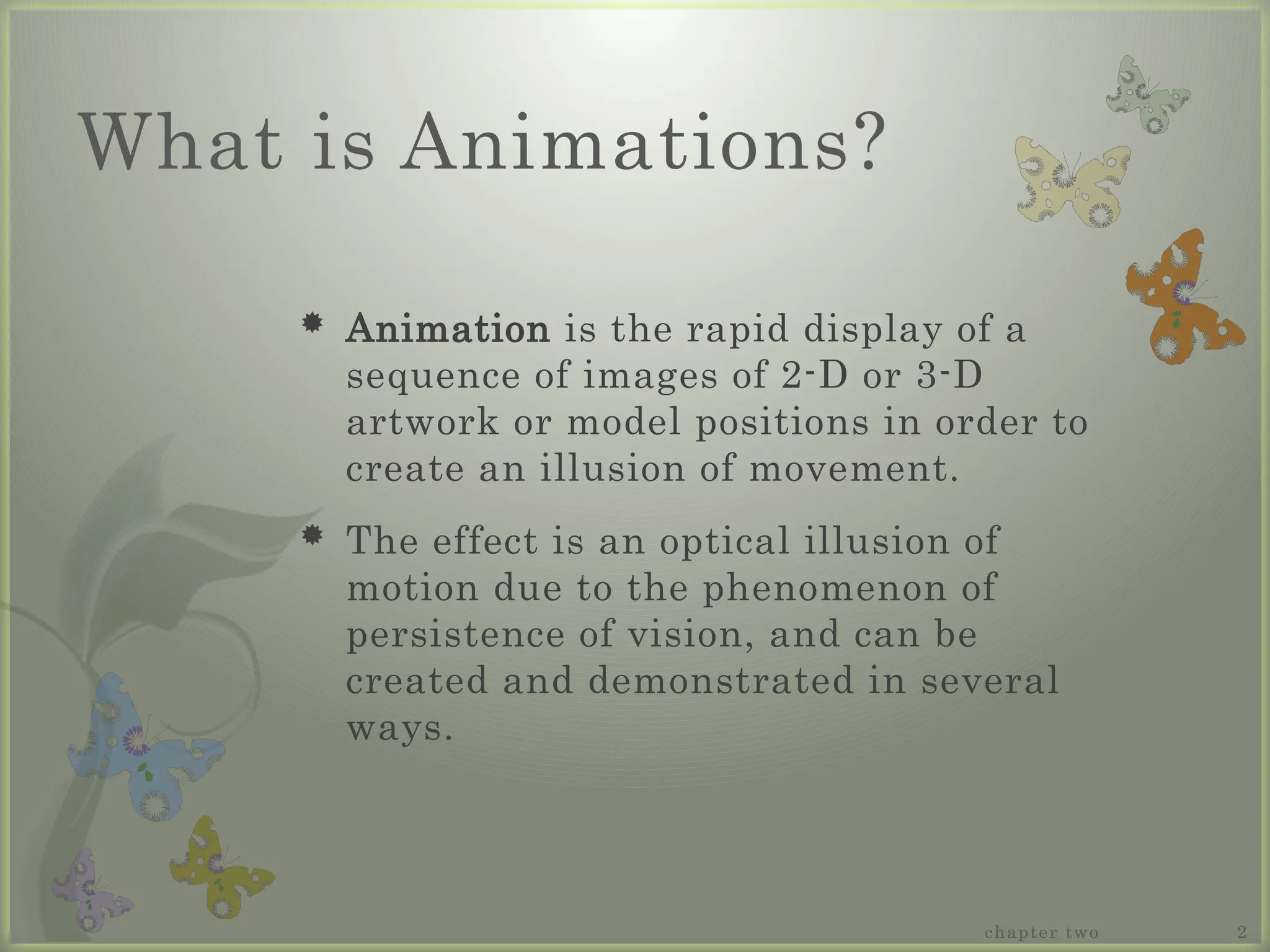 Basic-concept-of-animation for students to learn how to do animation | PPTX