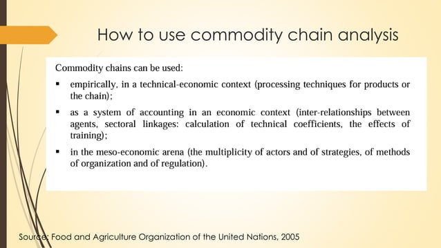 CHAPTER-2-COMMODITY-CHAIN-ANALYSIS.pdf.. | PDF | Logistics | Business