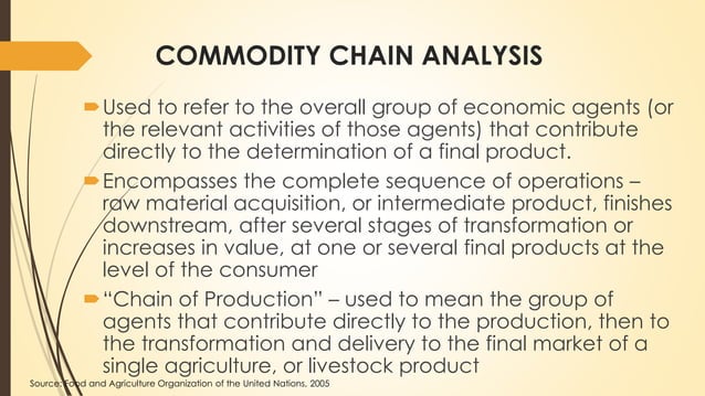 CHAPTER-2-COMMODITY-CHAIN-ANALYSIS.pdf.. | PDF | Logistics | Business