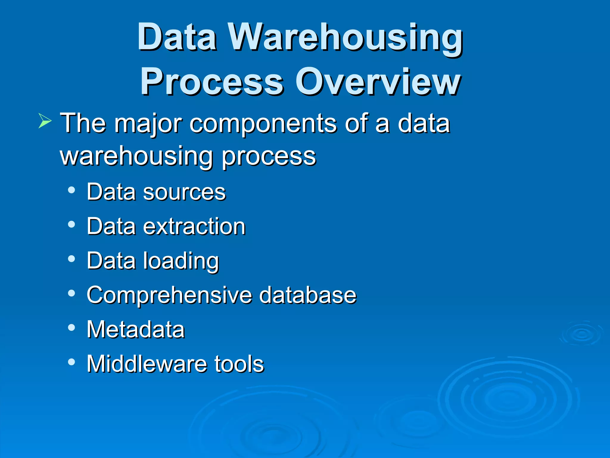 Chapter 2-data-warehousingppt2517 vero | PPT | Databases | Computer ...