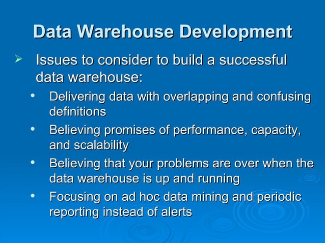 Chapter 2-data-warehousingppt2517 vero | PPT | Databases | Computer ...