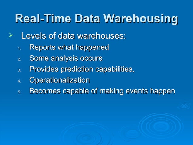 Chapter 2-data-warehousingppt2517 vero | PPT | Databases | Computer ...