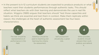 CHAPTER-2: Type of Assessment in learning | PDF